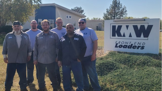 KMW tractor loaders, backhoes, and attachments